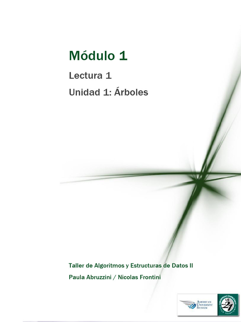 Lectura 1 - Arboles | PDF