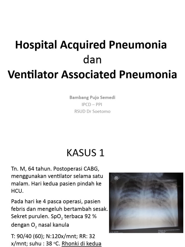 HAP - VAP September 2023 2 | PDF | Kesehatan Holistik