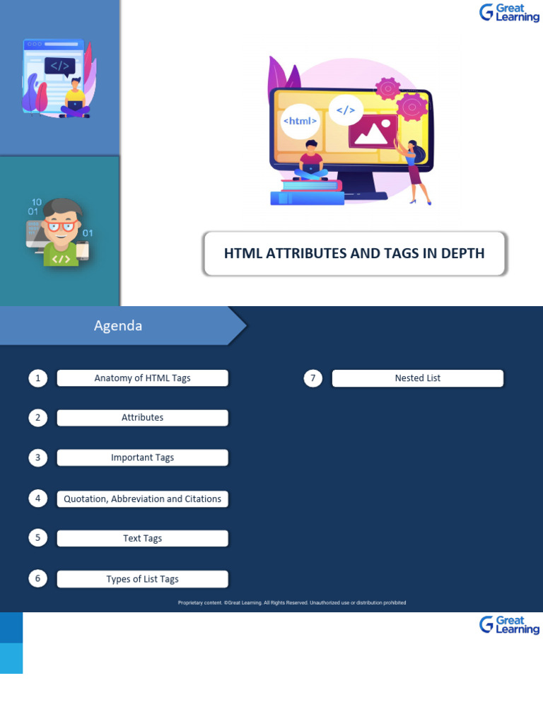 HTML Attributes and Tags in Depth | Download Free PDF | Html Element | Html