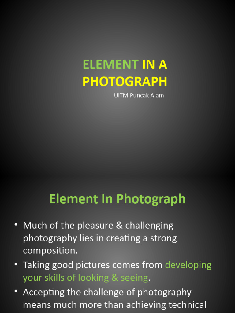 A. Photographic Visual Impact | PDF | Vision | Imaging