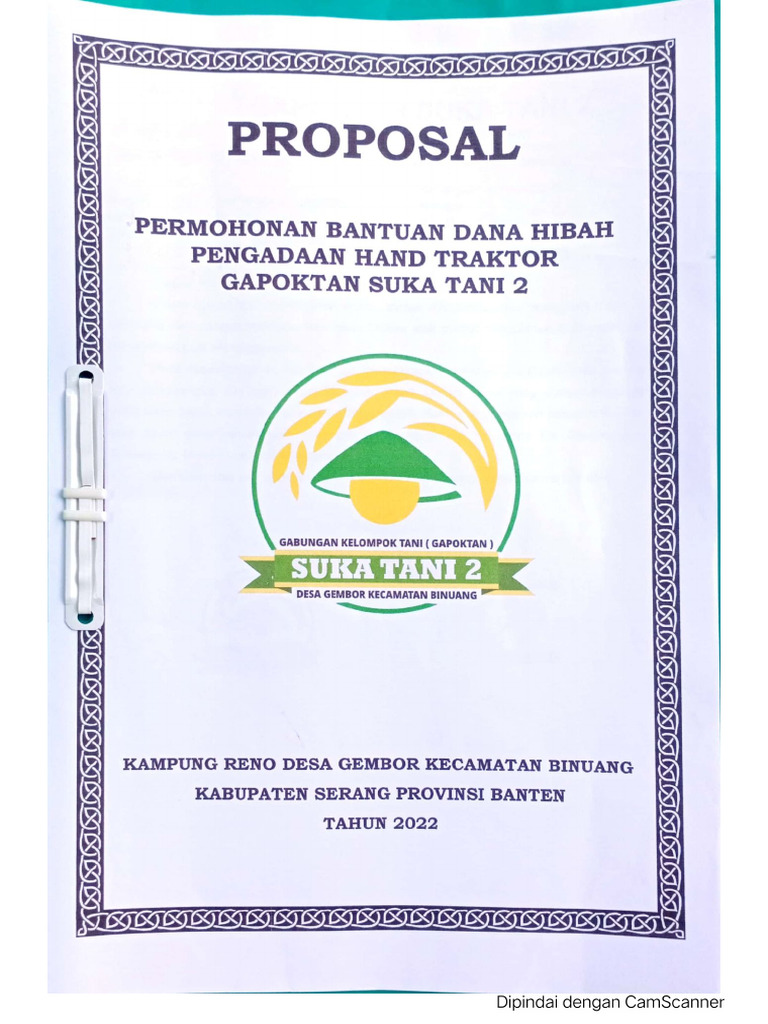 Proposal Kelompok Tani | PDF