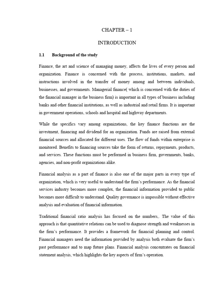 CHapter-1 - Docs | PDF | Banks | Investing