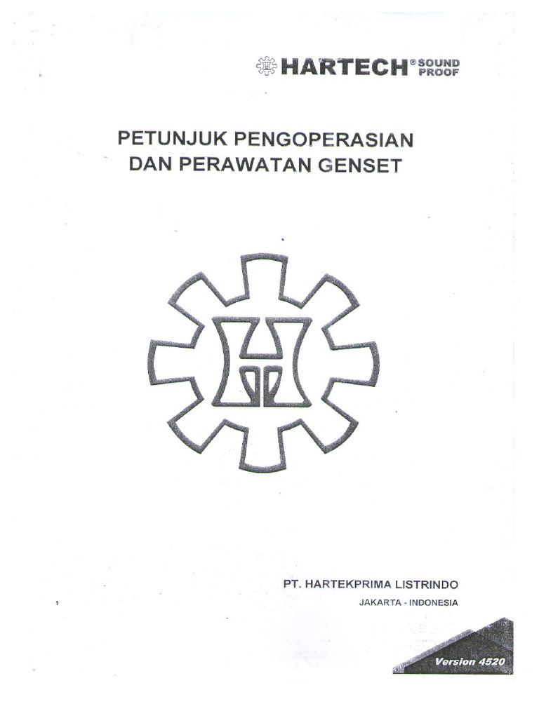 Maintenance Genset Hartech | PDF