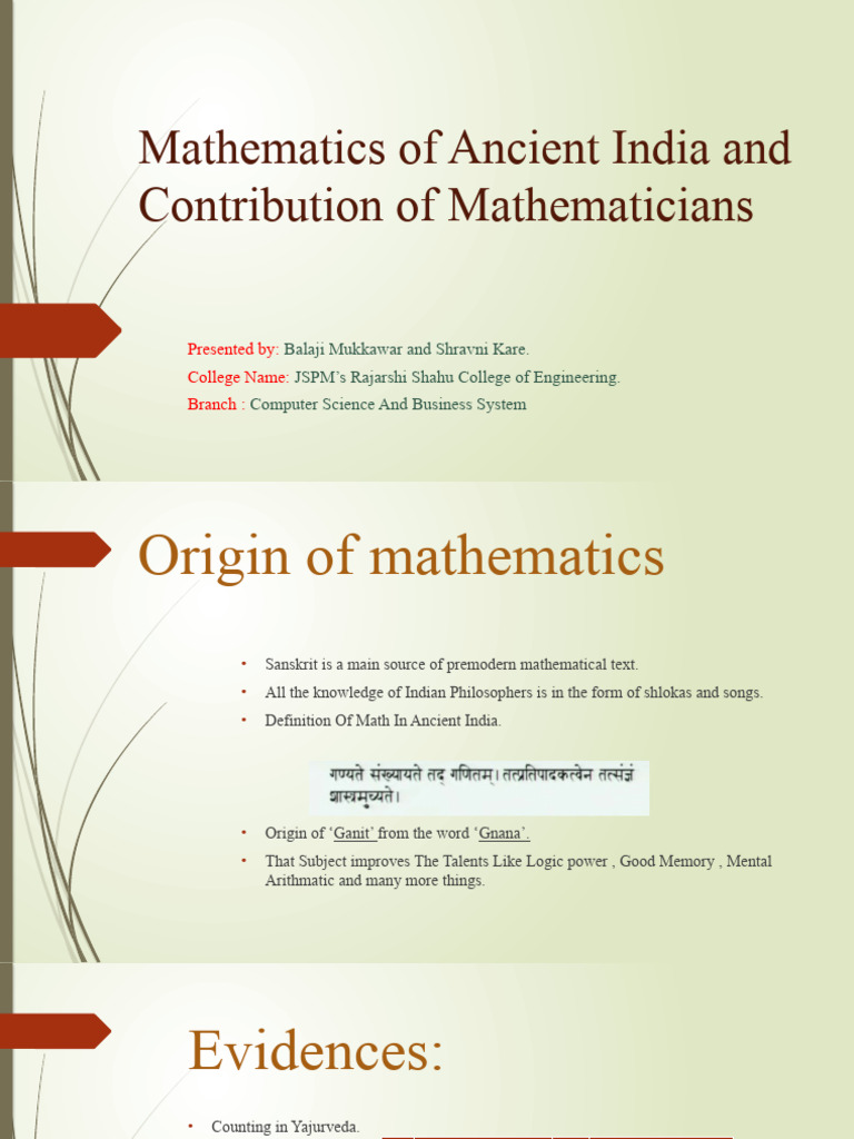 Ancient Mathematics | Download Free PDF | Mathematics | Summation
