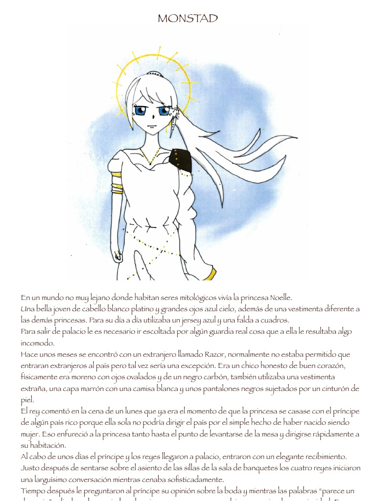 Cuento Ganadora Alicia Monstad | PDF