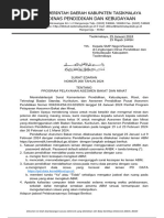 Program Kerja Anbk 2024-2025 | PDF