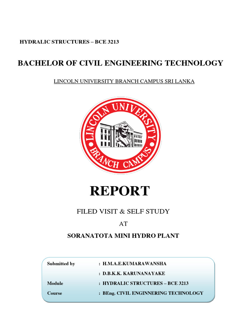 Final Submit - Group Assignment | PDF | Hydroelectricity | Hydropower