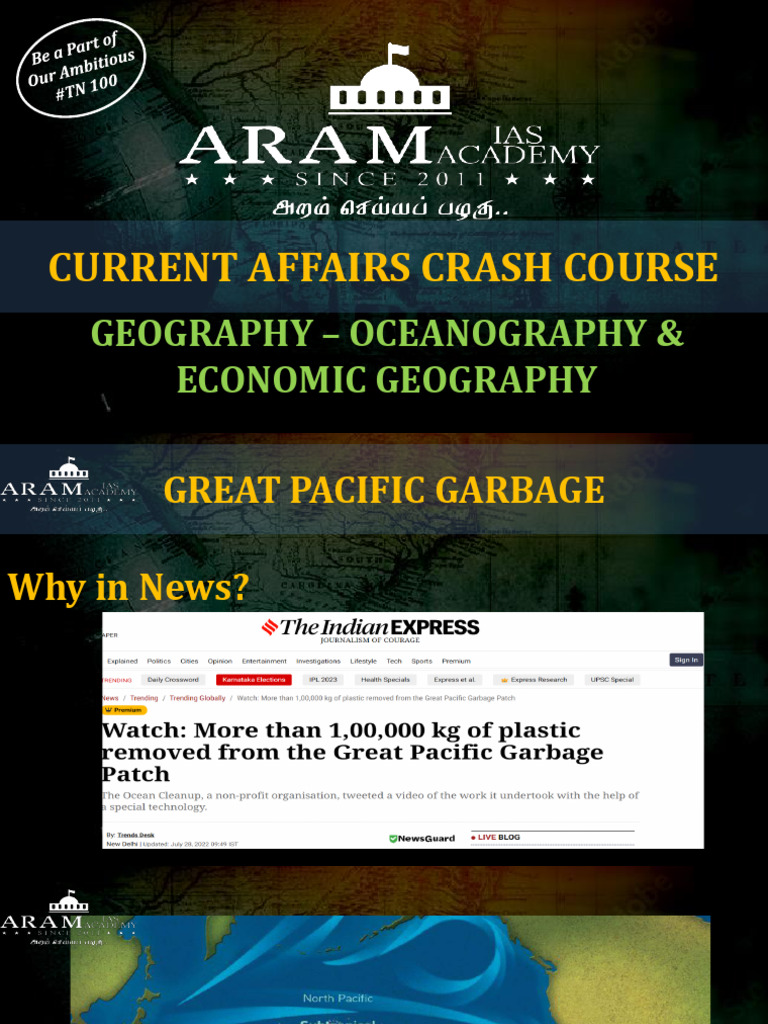 Day 20 - Geography - Oceanography 0 Economic Geography | PDF | Coral | Coral Reef