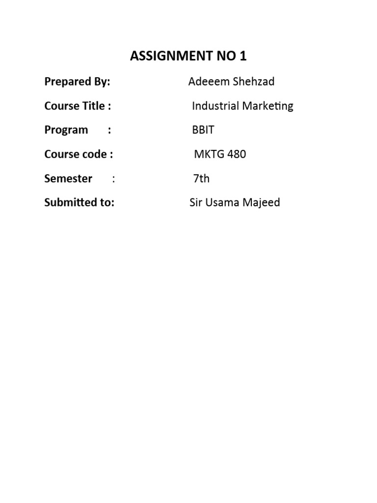 Assignment No 1. Im | PDF | Jeans | Regulatory Compliance