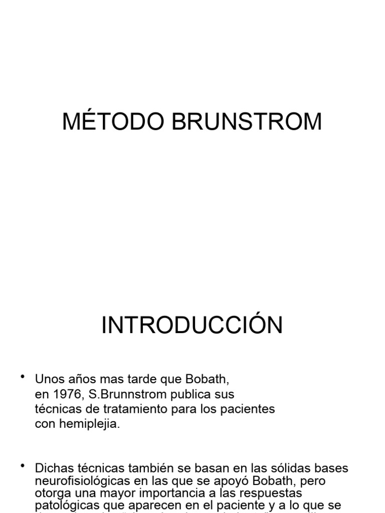 Metodo Brunstrom | PDF | Neurociencia | Medicina CLINICA