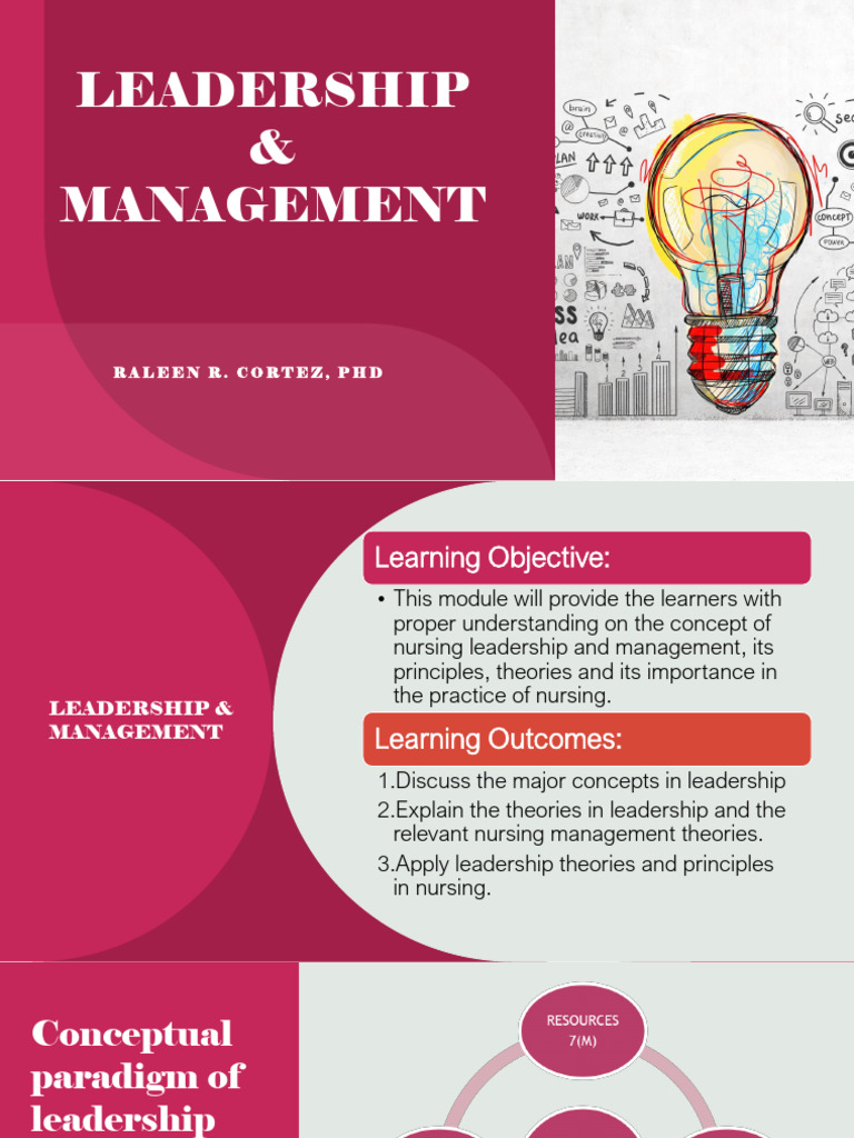 LEADERSHIP-MANAGEMENT For PDF | Download Free PDF | Leadership | Transformational Leadership