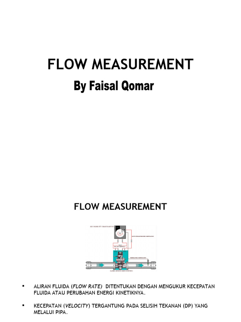 3.flow Measurement | PDF | Sains & Matematika