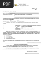 BIR Employment Application and Relatives Form | PDF | Employment | Virtue