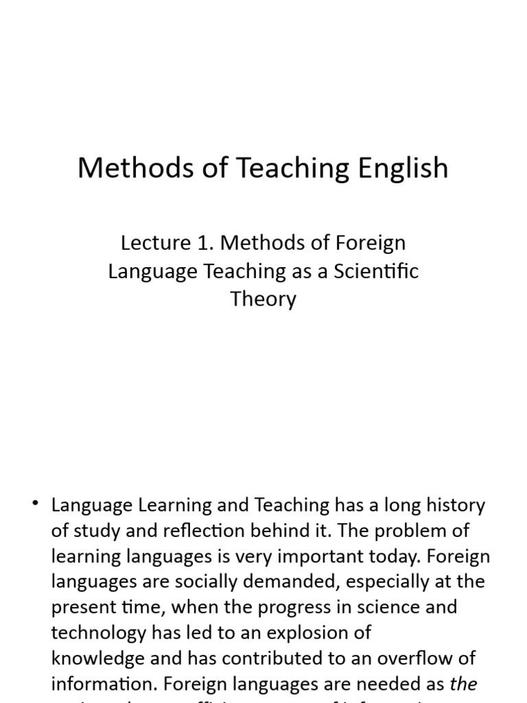 Lecture 1 | PDF