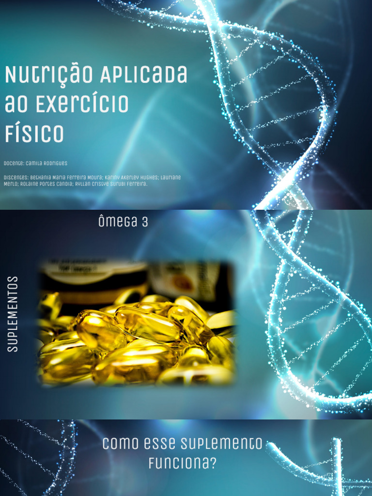 Ômega 3 | PDF | Ácido graxo ômega 3 | Nutrientes