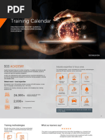 BSI Training Schedule and List | PDF | Educational Technology