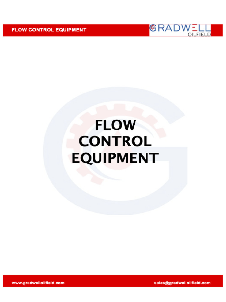 Catalog Flow Control Equipment | PDF