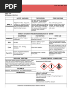 Ethanol 96 Safety Data Sheet | PDF | Ethanol | Combustion