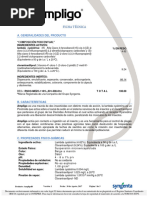 Ficha Tecnica Bingo SG | PDF | Insecticida | Agua