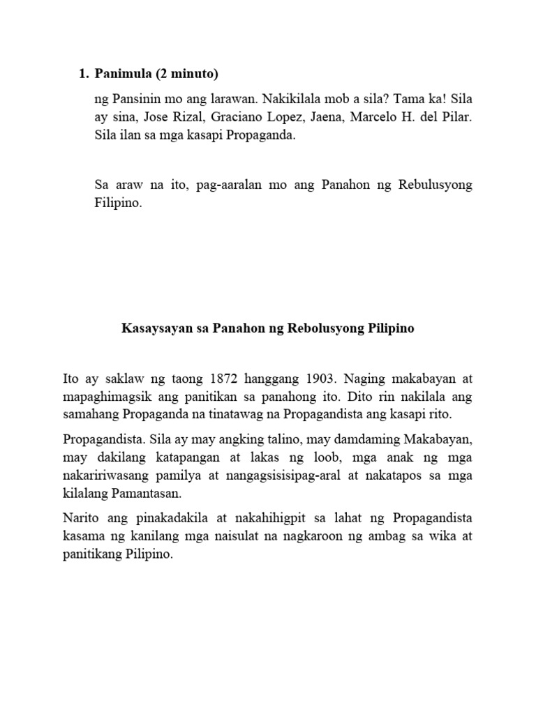 Komunikasyon Script | PDF