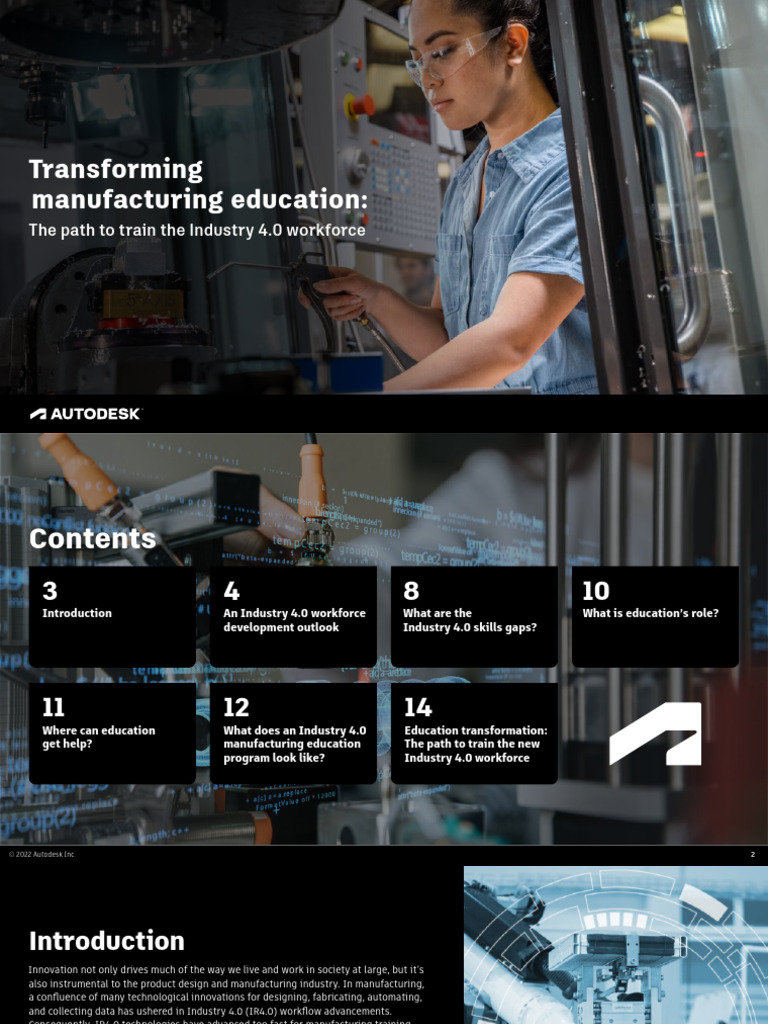 Transforming Manufacturing Education | PDF