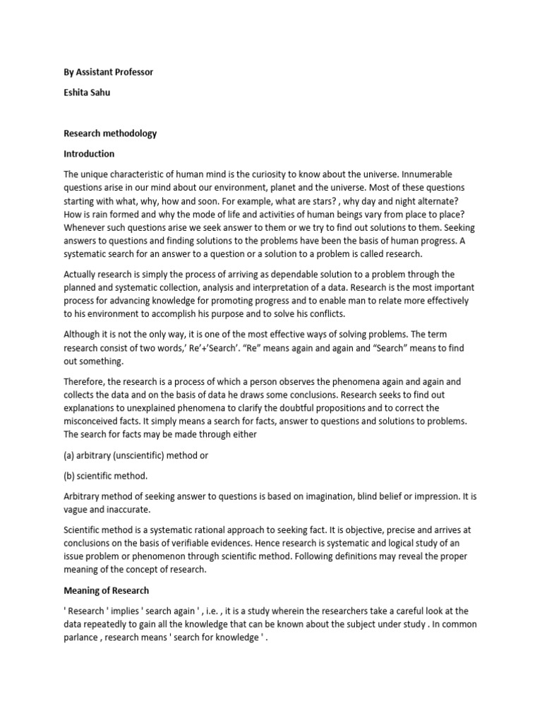 Rm unit 1 | PDF | Validity (Statistics) | Quantitative Research