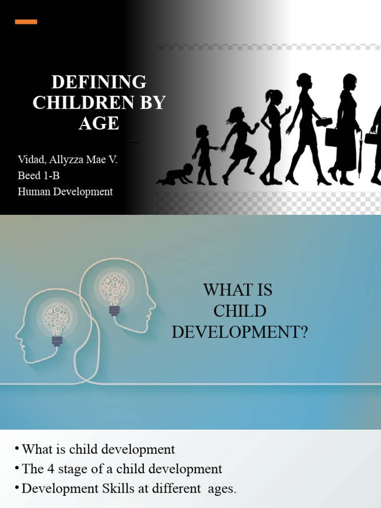 Defining Children by Age | PDF | Self-Improvement | Wellness