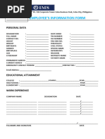 SSS Undertaking Form | PDF | Affidavit