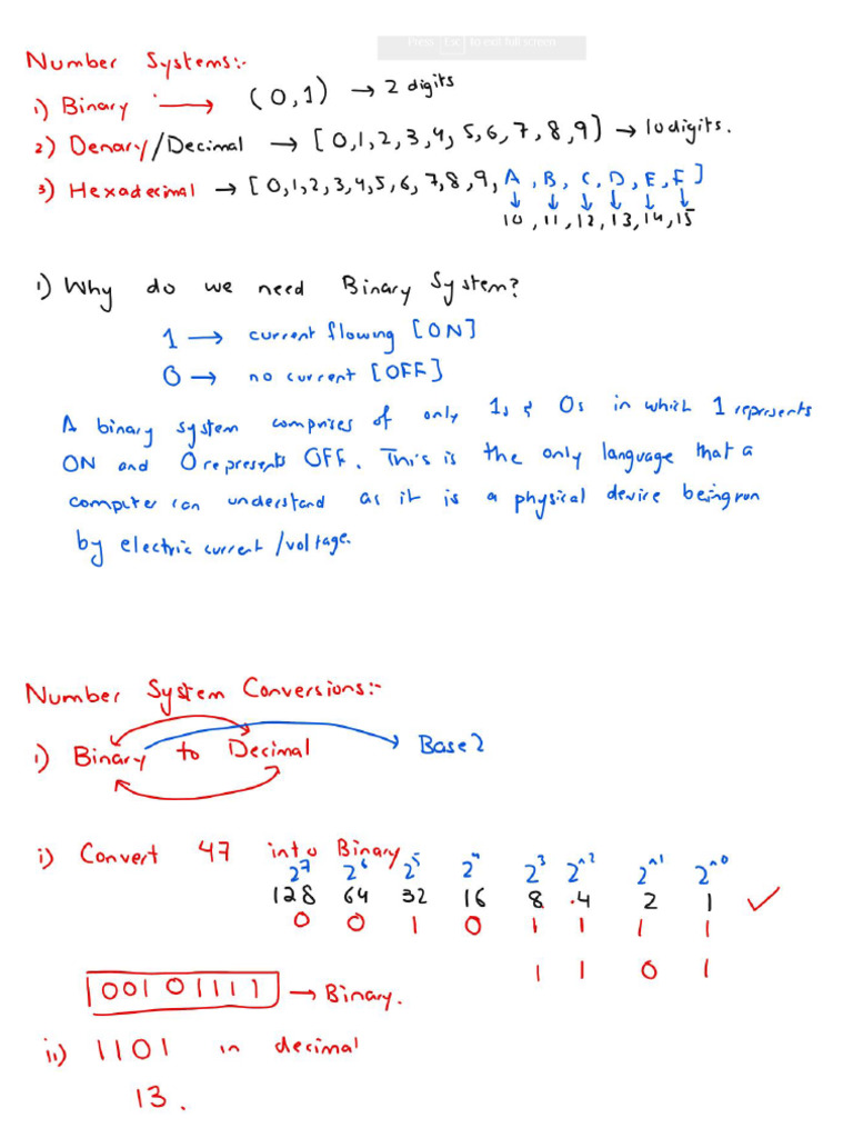 Number Systems | PDF