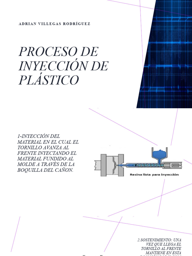 Proceso de Inyección de Plástico | PDF