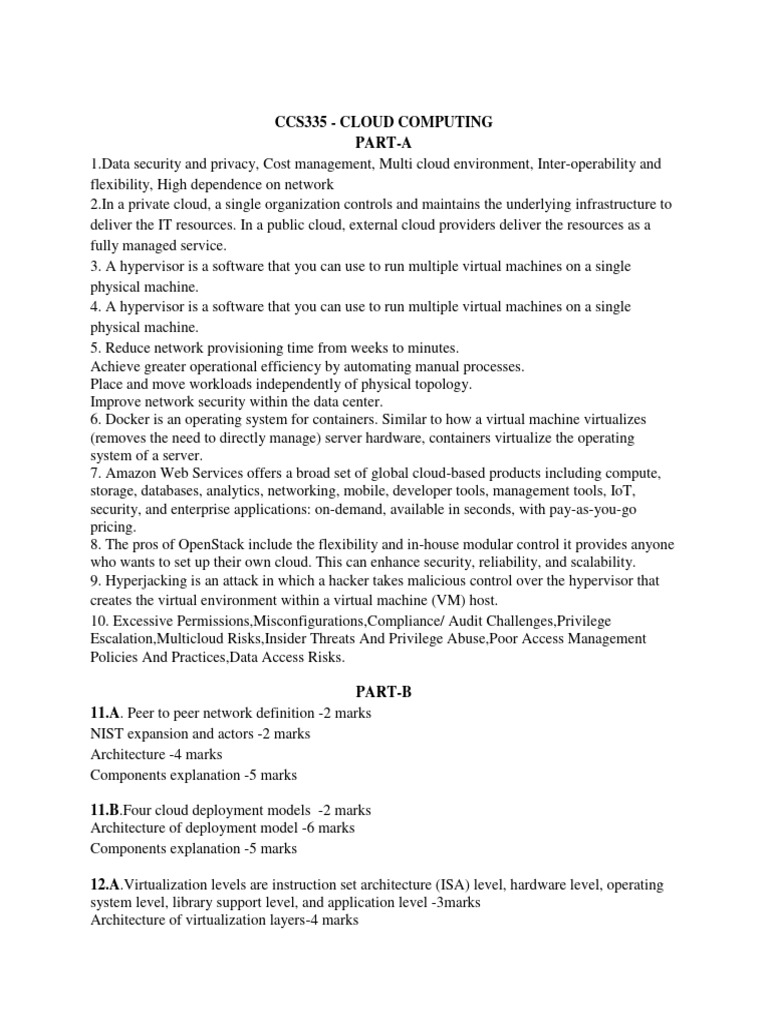 Ccs335 - Cloud Computing Schema | PDF | Cloud Computing | Virtualization Ccs335 - Cloud Computing Schema | PDF | Cloud Computing | Virtualization