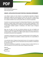 Recommendation Letter Sample Driver | PDF | Career & Growth