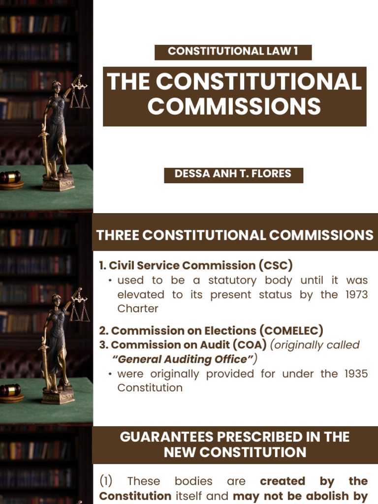 Constitutional Commissions | Download Free PDF | Certiorari | Commission On Elections (Philippines)