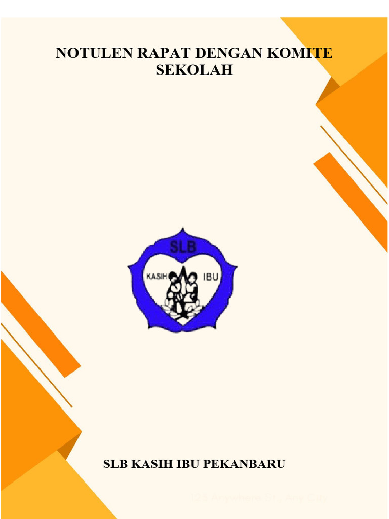 Notulen Rapat Dengan Komite Sekolah | PDF
