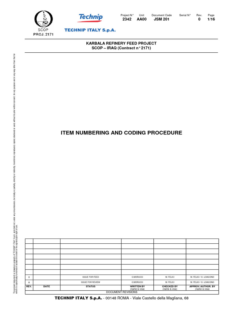 KARBALA REFINERY FEED PROJECT Scope | PDF | International ...