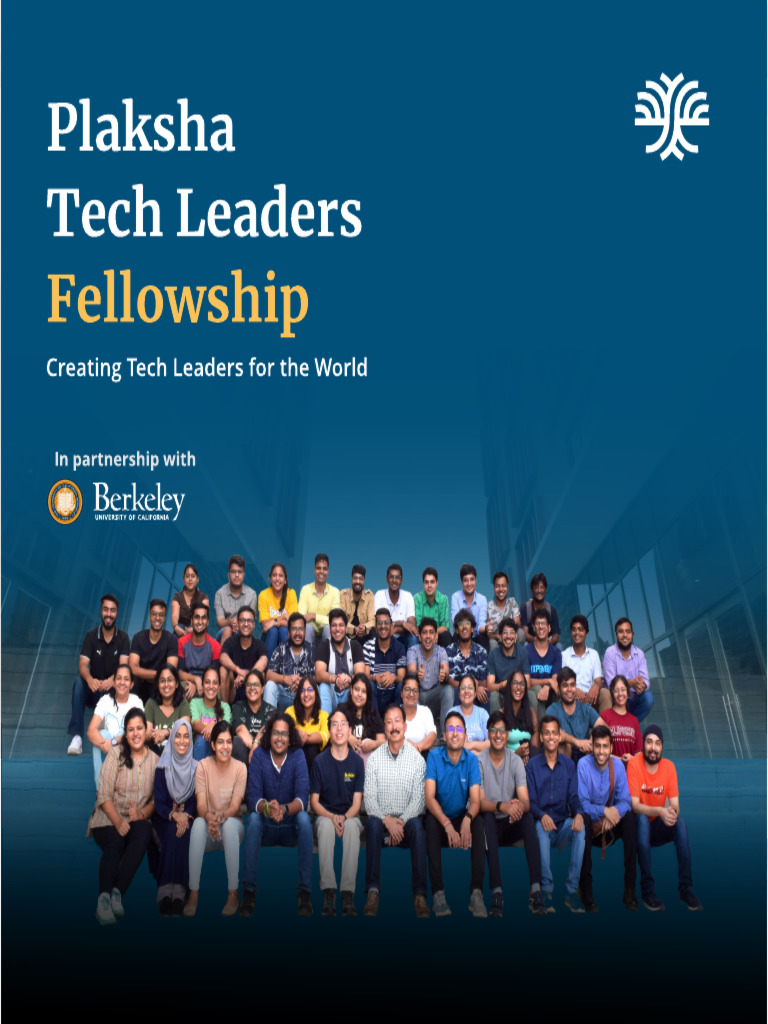 Plaksha's Tech Leaders Fellowship Program Brochure | PDF