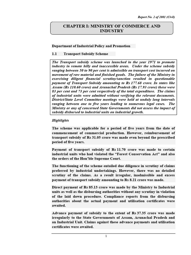 chapter1 | PDF | Subsidy | Economies