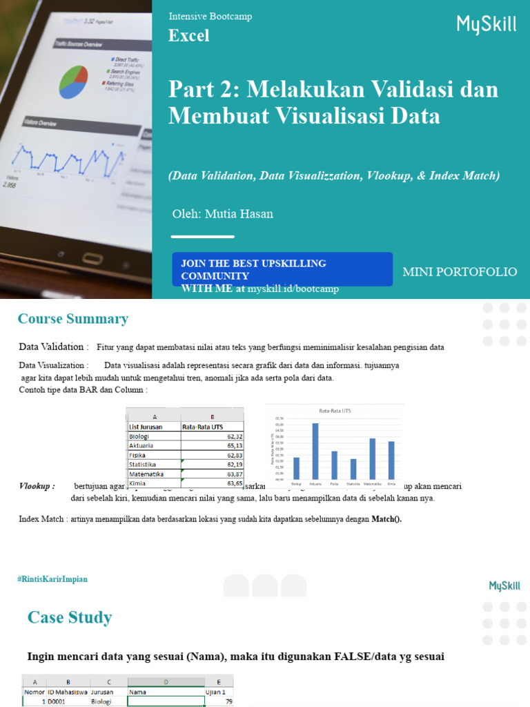 Microsoft Excel Portfolio | PDF | Bisnis