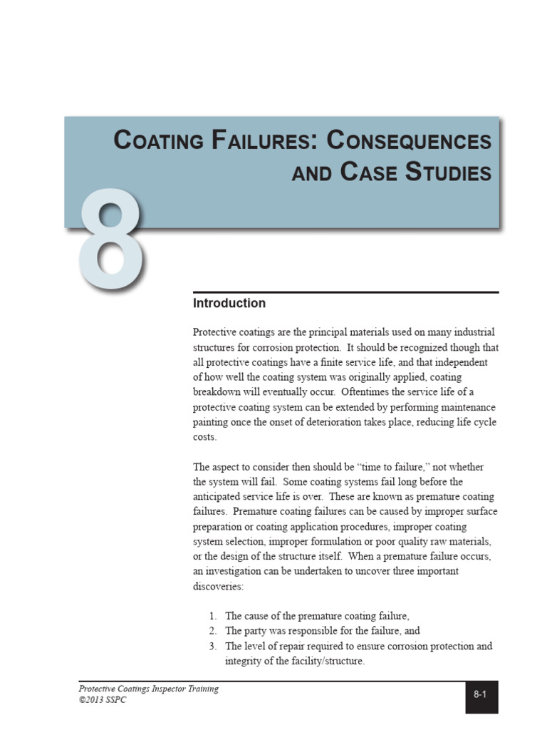Coating Failuers | PDF