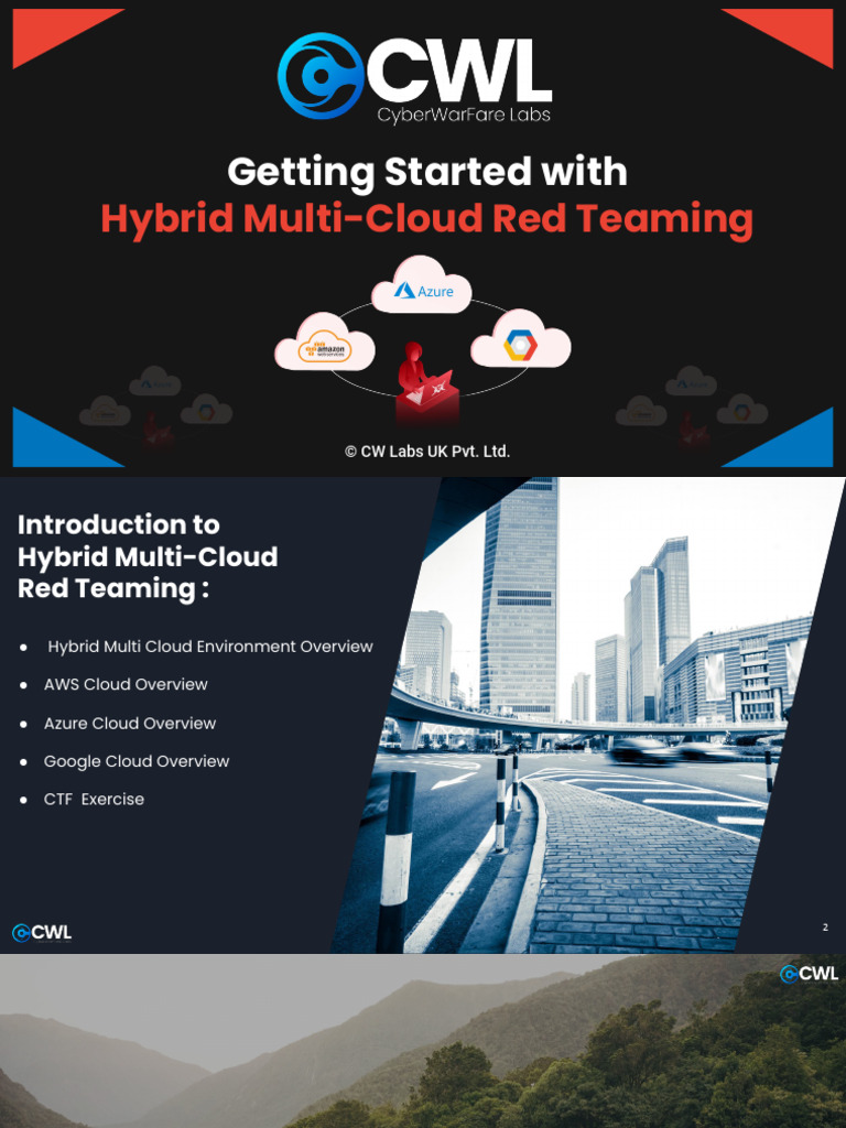 Hybrid Multi-Cloud Red Teaming Guide | PDF | Cloud Computing | User ...