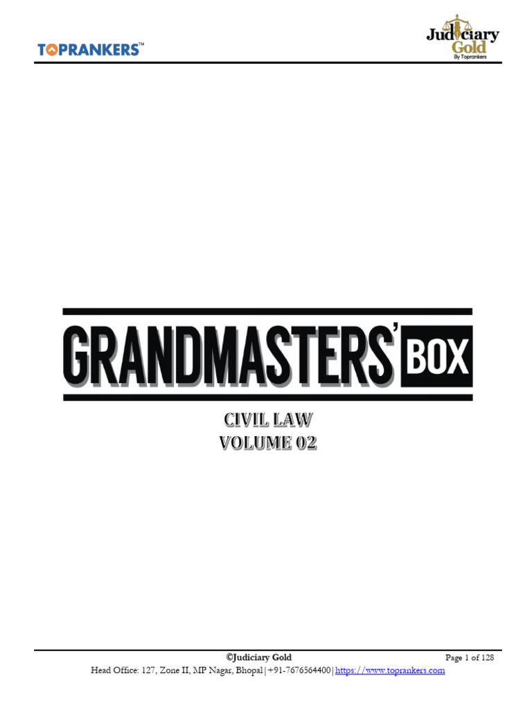 Volume 02 JG GMB Civil Law | PDF