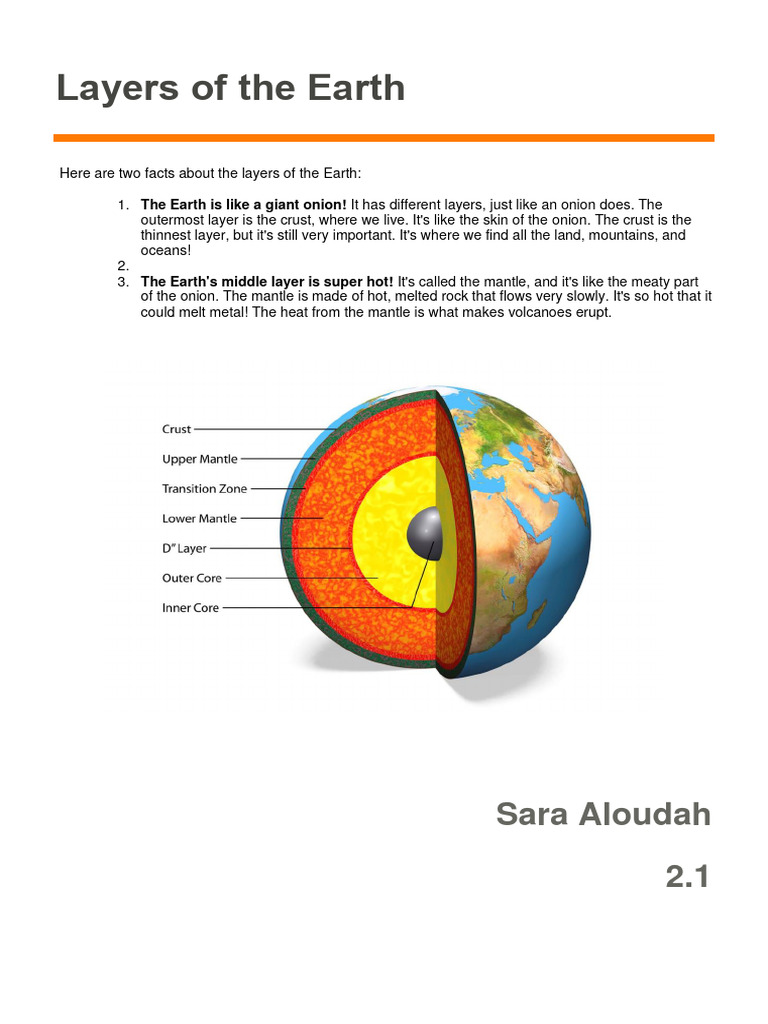 Earth's Layers: Crust and Mantle | PDF | Social Science | Science ...