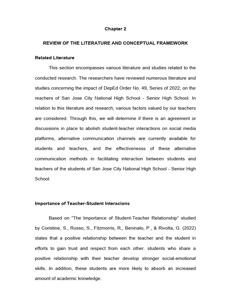 Chapter 2 (PR2 DO 49) | PDF | Hypothesis | Communication