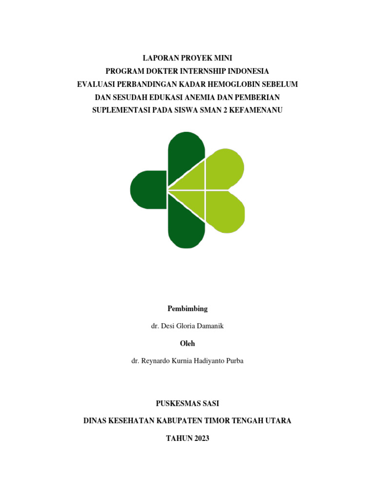 Laporan Minipro - Dr. Reynardo | PDF