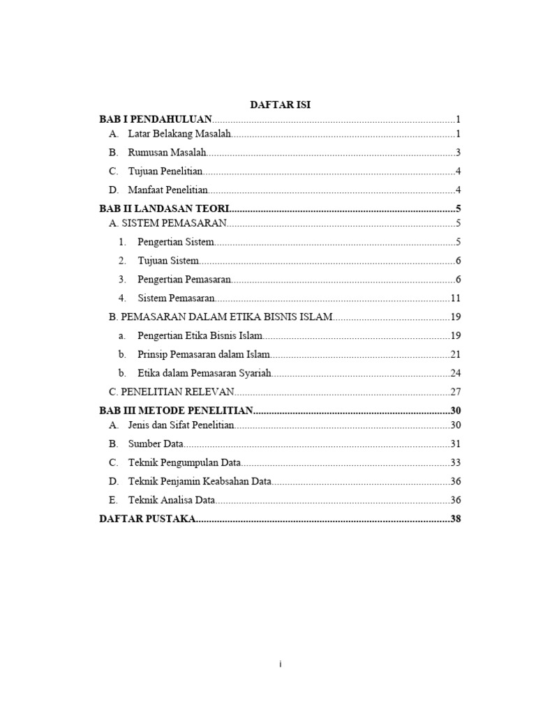 Proposal Terbaru | PDF