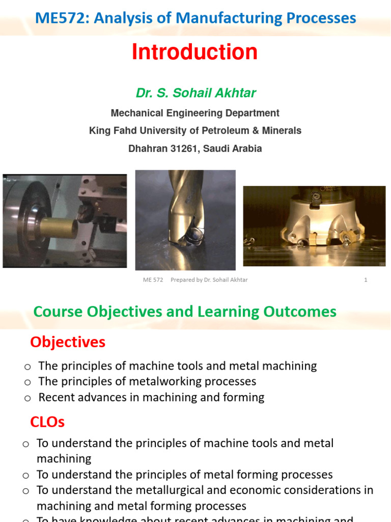 Manufacturing Processes Analysis Course | PDF | Sintering | Metals