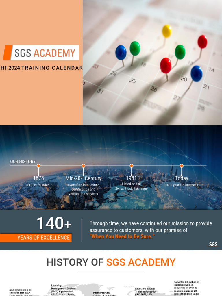 Training Calendar 2024 | PDF | Quality Management System | Quality ...