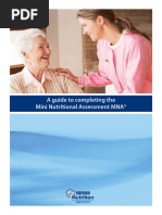 3.mini Nutritional Assessment MNA SF | PDF | Malnutrition | Body Mass Index