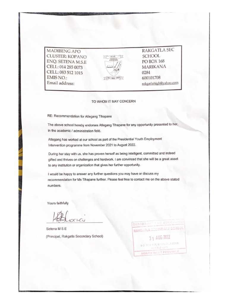 Madibeng Apo 2 | PDF