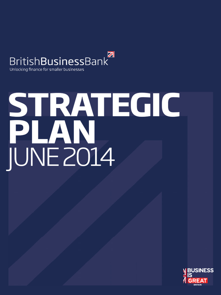 British Business Bank Strategic Plan | PDF